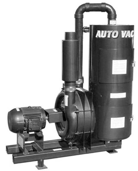 RailVac Jr. Vacuum System - AutoVac Inc